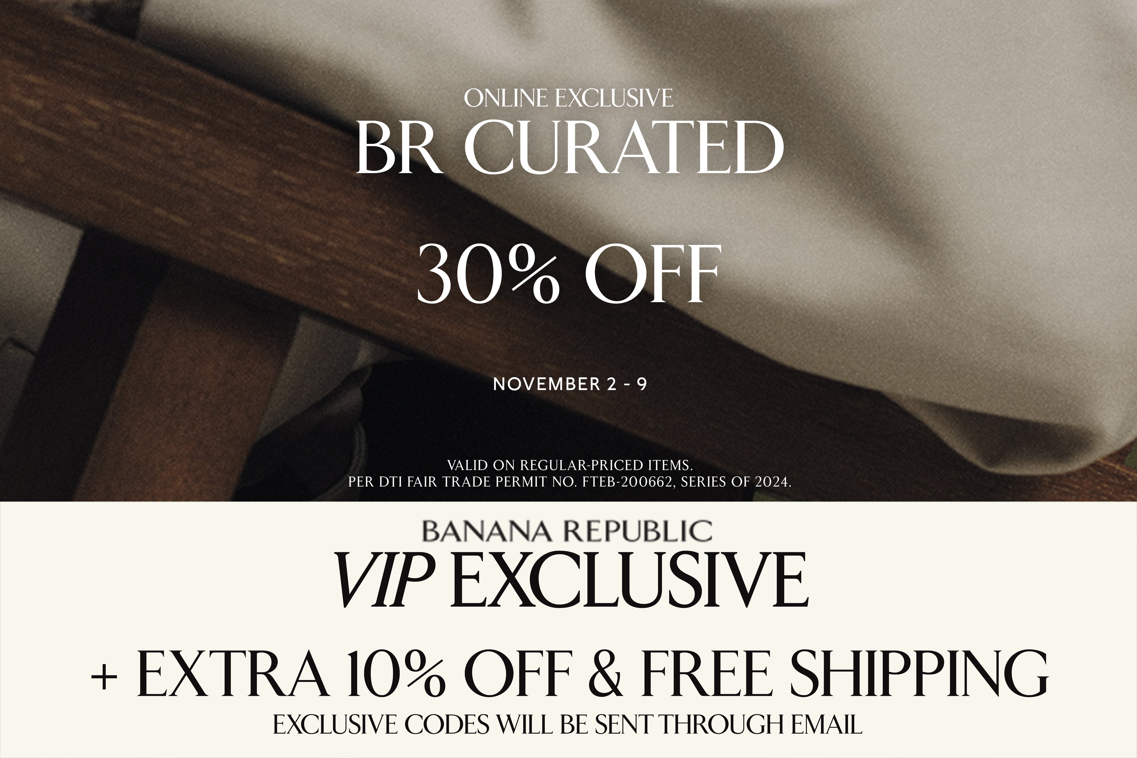 BR Redefined – Banana Republic
