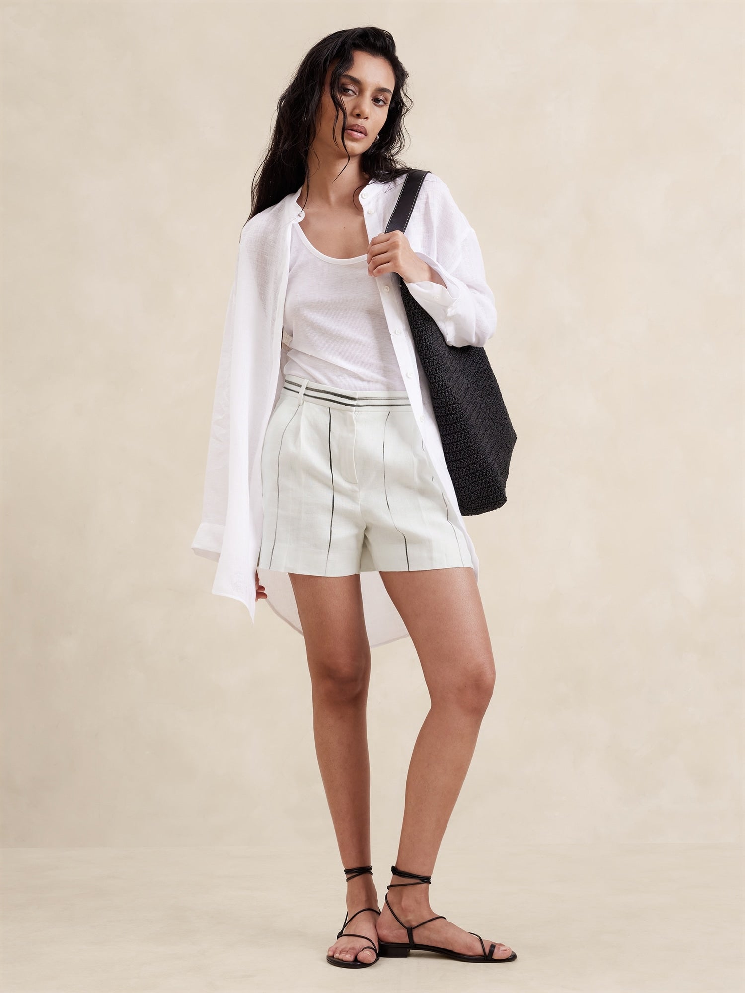 4" Linen Short – Banana Republic