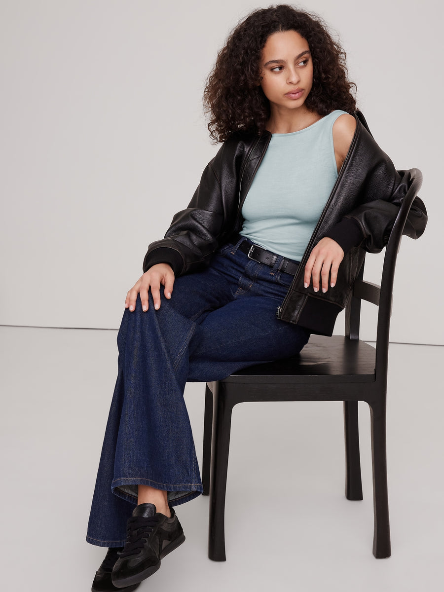 Lightweight Merino Boat-Neck Tank – Banana Republic