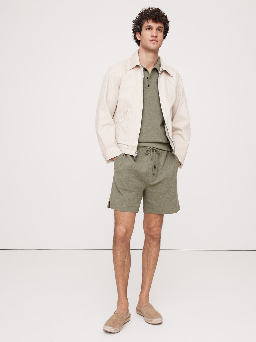 Waffle-Knit Pull-On Short – Banana Republic